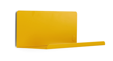 The Ledge in Mustard Small • Yellow Floating Wall Shelf • Mustard Made ...