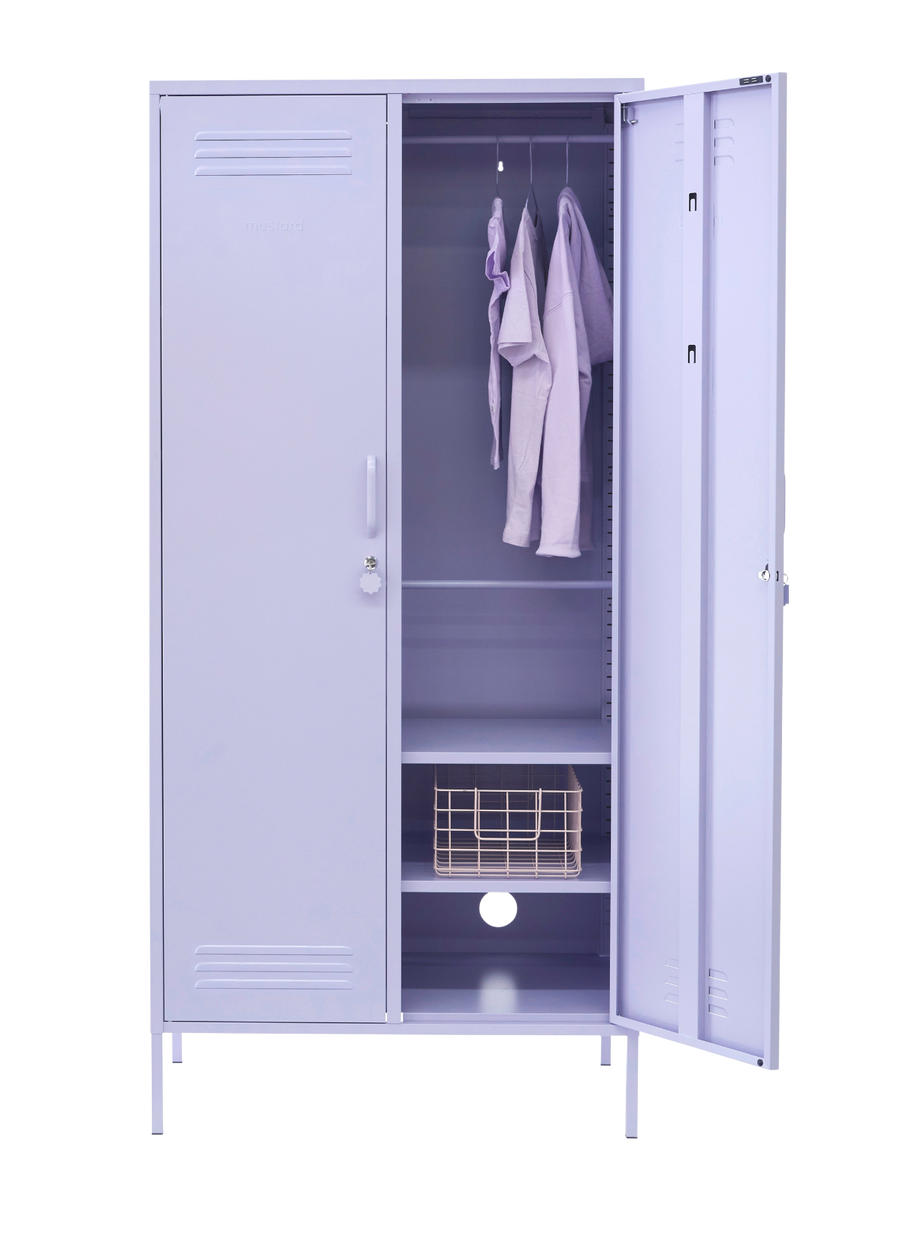 The Twinny in Lilac • Locker Wardrobe & Locker Style Wardrobe • Purple ...